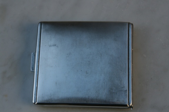 Sigarettetui i sølv - Epla