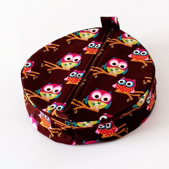 Mønster på praktisk rundpinneetui - Epla