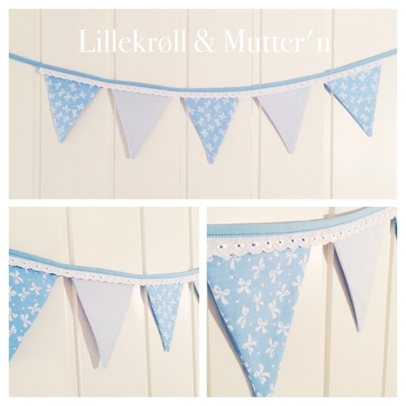 Vimpel med blonde blå - Epla