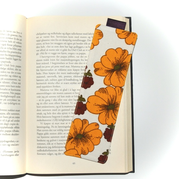 Bokmerke i tekstil - Redesign, retro - Epla