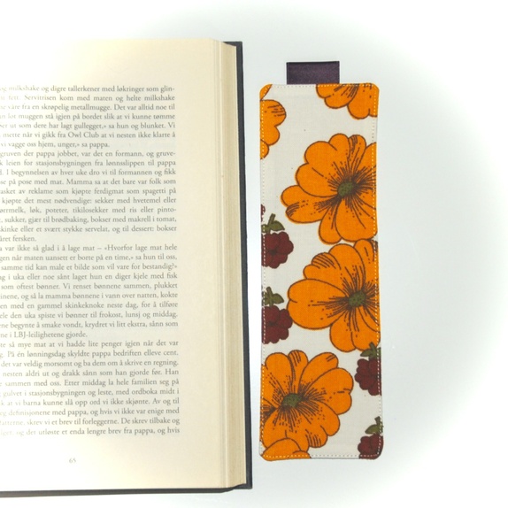 Bokmerke i tekstil - Redesign, retro - Epla