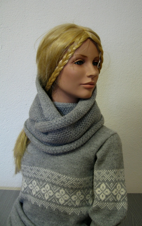 S A L G Stor løhals i 100% alpakka - Epla