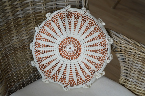 Heklet vintage pute - Epla