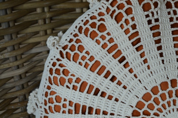 Heklet vintage pute - Epla