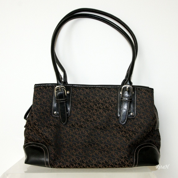 Brun/sort veske - Epla