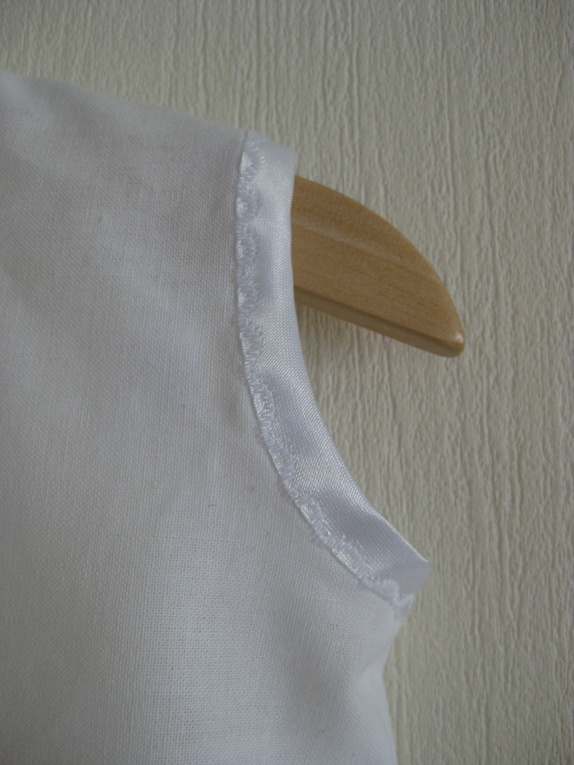 Underkjole til dåpskjole - hvit - Epla