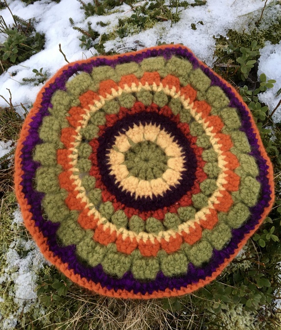 Sitteunderlag «solnedgang» - Epla