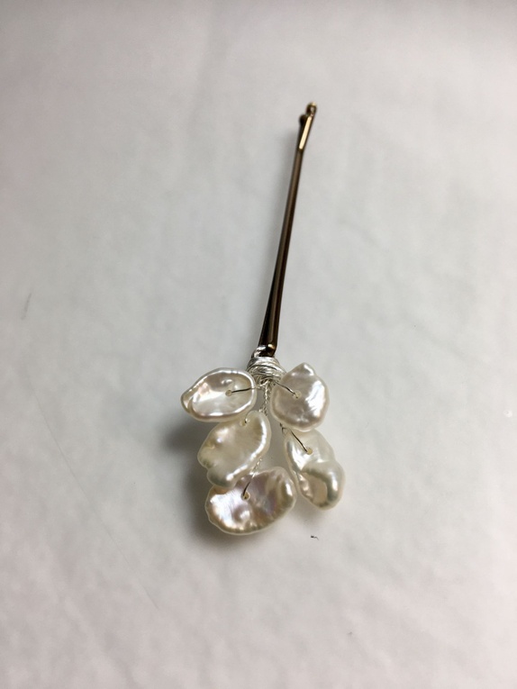 Hårpynt med perlemor - Epla