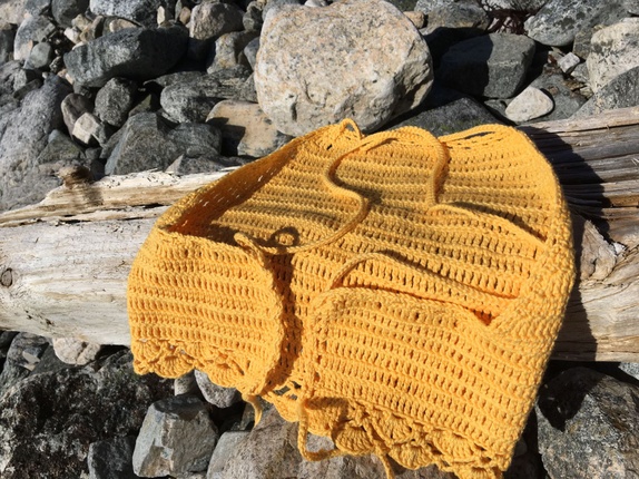 SALG! Før kr 169,- Gul sommertopp - Epla