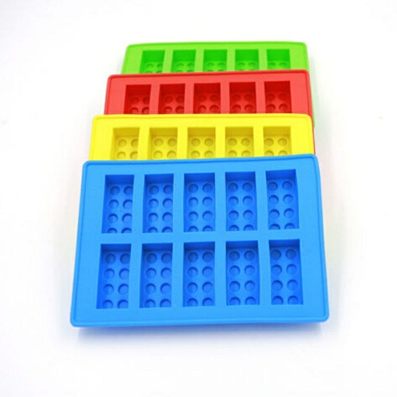 Silikonform med nye Lego-type blokker - Epla