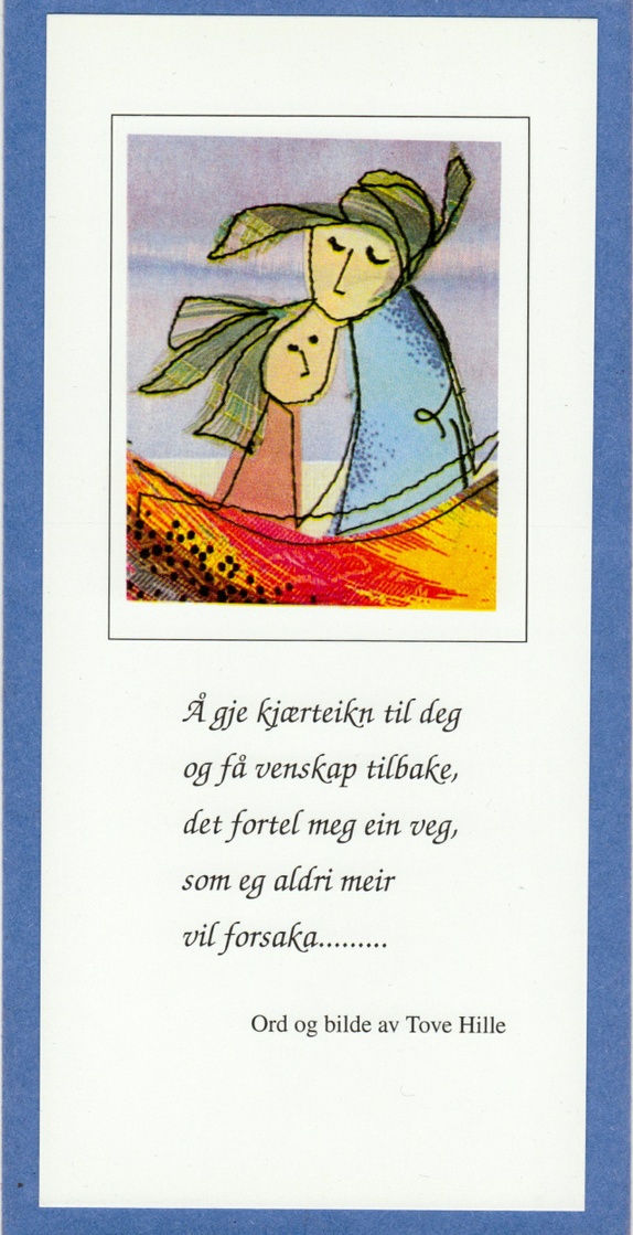 6 ulike kort med dikt - Epla