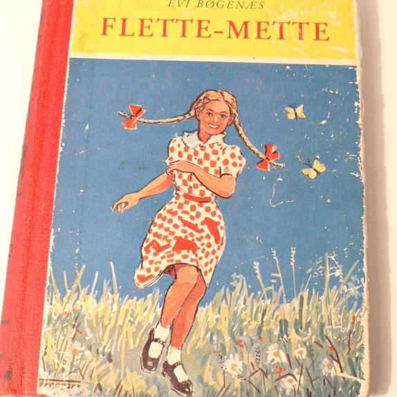 Flette-Mette - barnebok fra 1953 - Epla