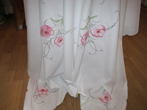 Stor duk med blomstermotiv - Epla