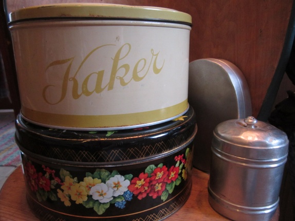 Gamle bokser med lokk - Epla