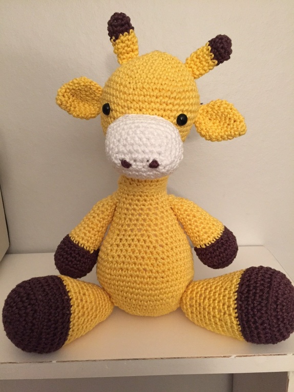 Heklet giraff - Epla