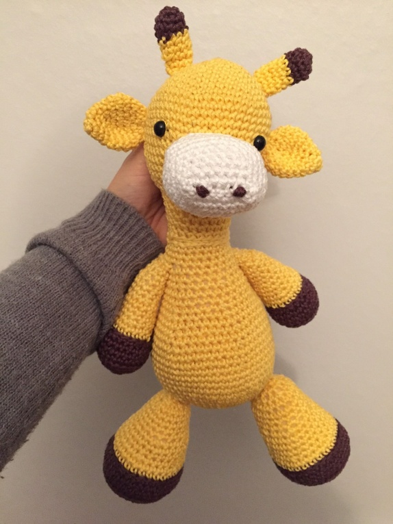 Heklet giraff - Epla