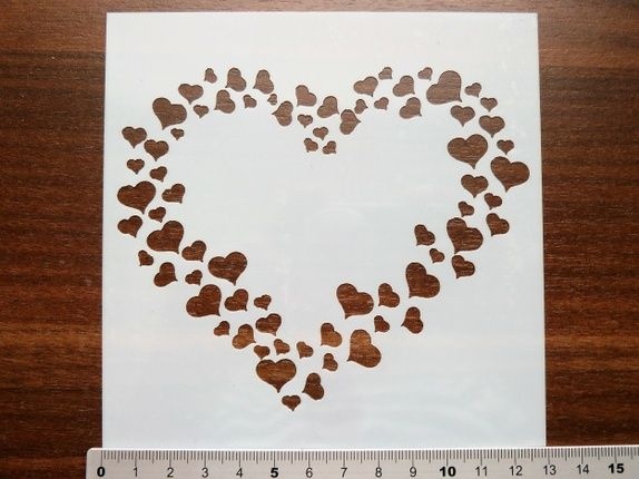 Sjablong - Hjerte (4224) - Epla