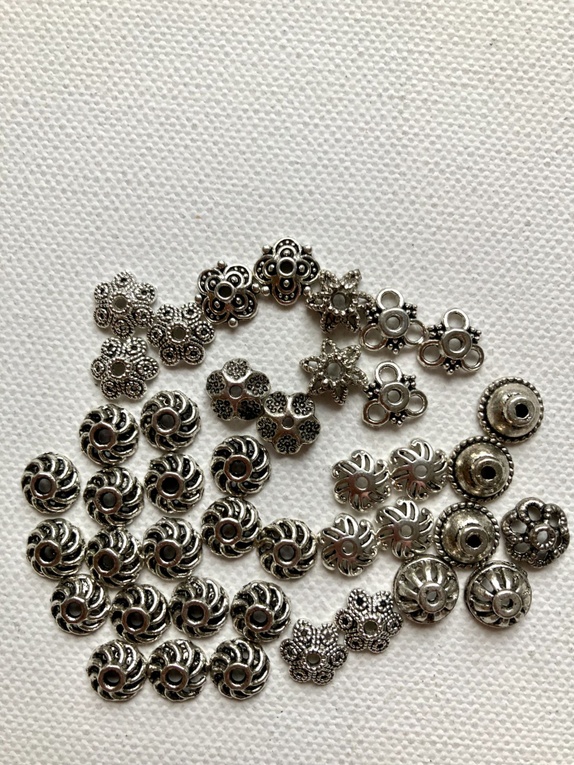 42 Stk. Perlekapper (8128) - Epla