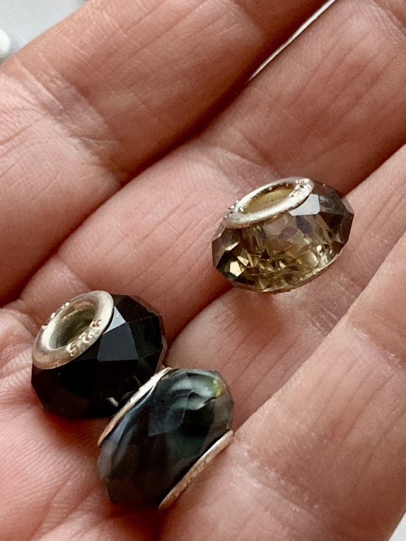 10 stk. Krystallperler Med Stort Hull (5246) - Epla