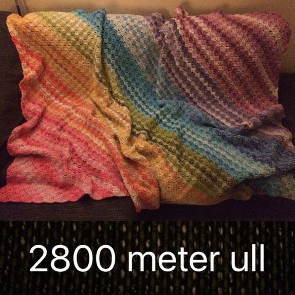 Teppe i Regnbue-ull - Epla