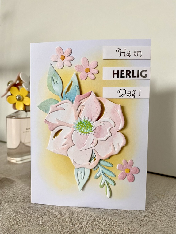 2 fine blomsterkort - Epla