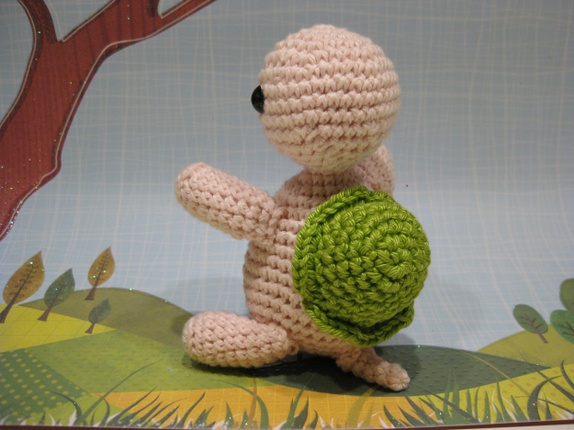 Heklet skillpadde - Epla