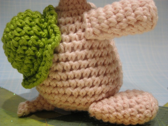 Heklet skillpadde - Epla