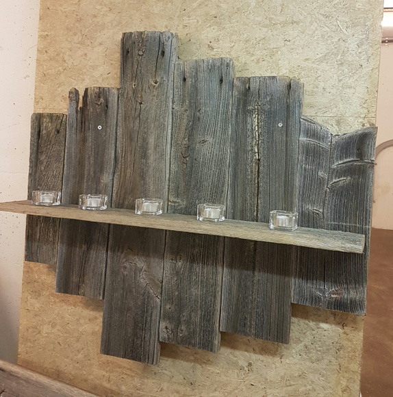 Vegg hylle fra GT Barnwood - Epla