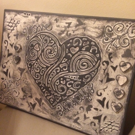 Hjerte Maleri - Epla