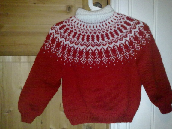 SALG :Deilig ullgenser til barn - Epla