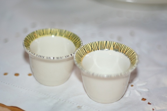 2 eggeglass fra Stavangerflint - Epla