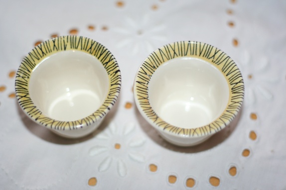 2 eggeglass fra Stavangerflint - Epla