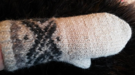 Tovede votter, Marius-mønster - Epla