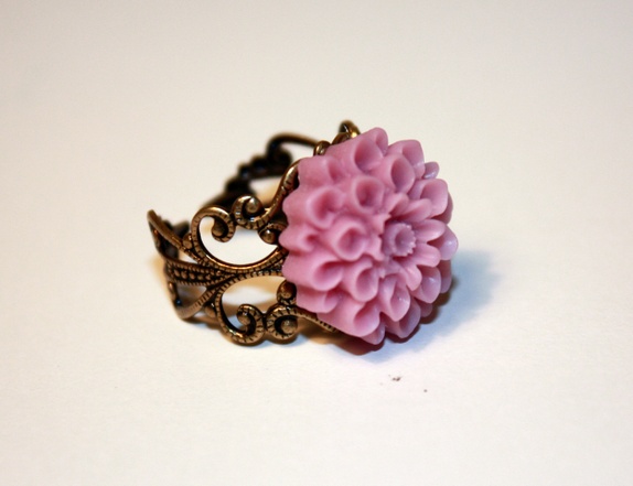 Lyselilla rose-ring - Epla
