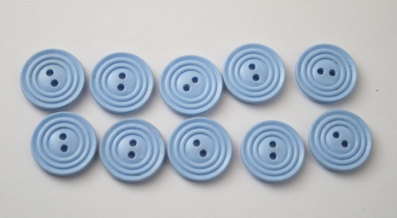 Gamle lyseblå knapper - Epla