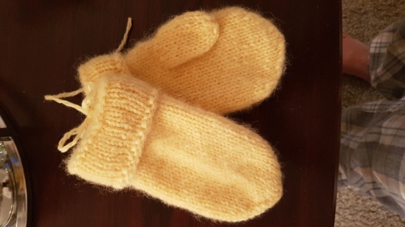 Tovede barnevotter str.5- 8 år - Epla