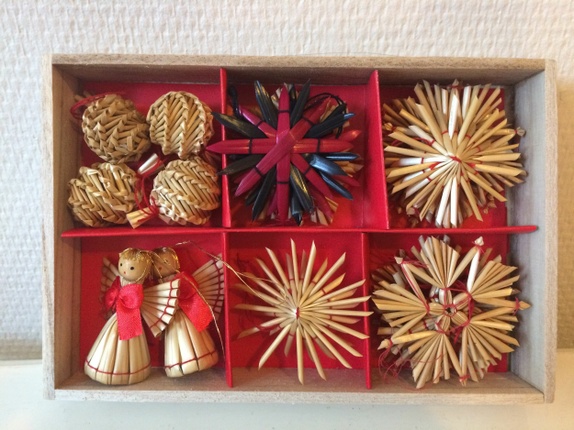 Juletrepynt av strå - Epla