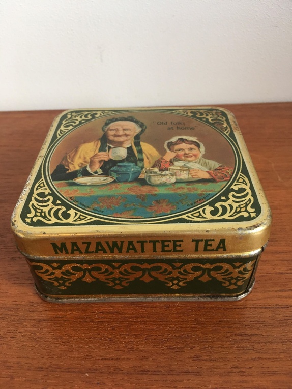 Gammel teboks - Epla