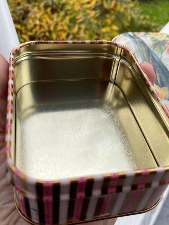 Boks med blå fugl & sommerfugl - Epla