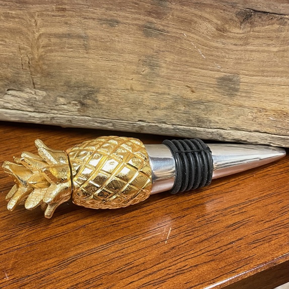 Flaskepropp med ananas-dekor - Epla