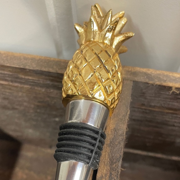 Flaskepropp med ananas-dekor - Epla