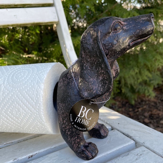 Tørkerullholder formet som dachs - Epla