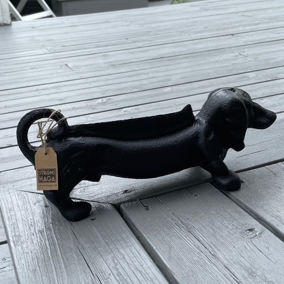 Sko-skrape dachs støpejern - Epla