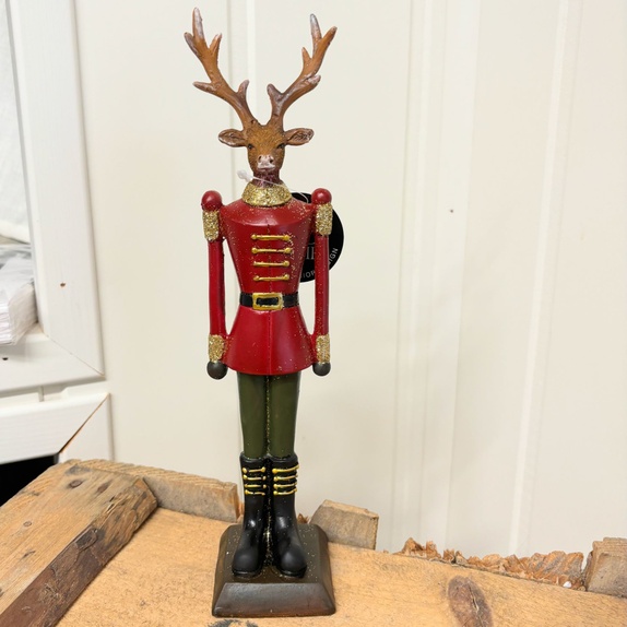Hjort tinnsoldat - 24,5 cm høy - Epla