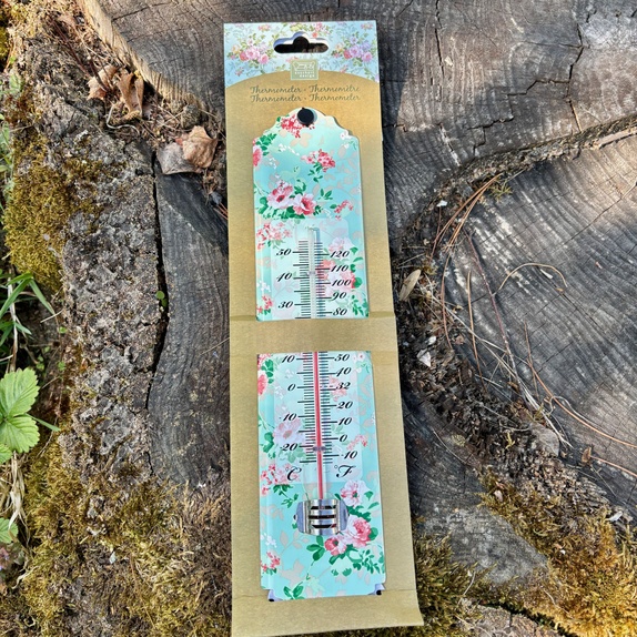 Termometer med rosemønster - Epla