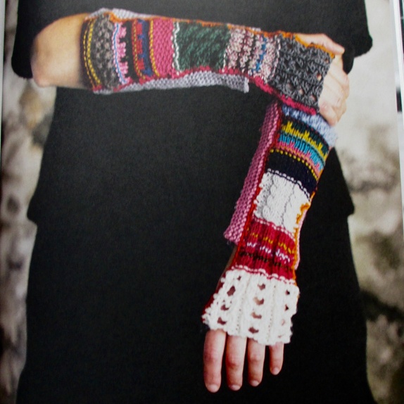 Strikk og hekle av restegarn-bok - Epla