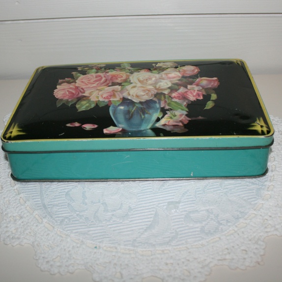 Vintage metall-boks - Epla