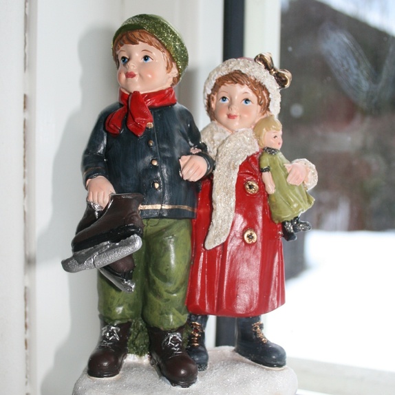 Nostalgisk barnefigur - Epla