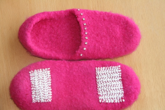 Tova tøfler slippers str 35/36 m/ anti-skli - Epla