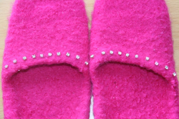 Tova tøfler slippers str 35/36 m/ anti-skli - Epla